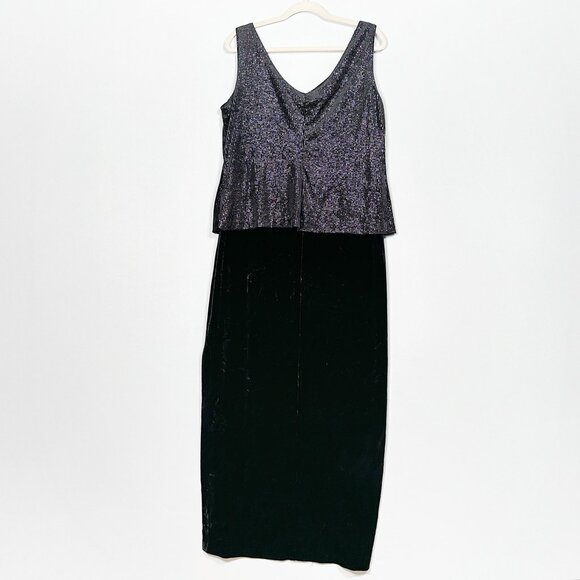 Ronni Nicole | Dresses | Vintage Y2k Ronnie Nicole Velvet Maxi Dress Sz ...